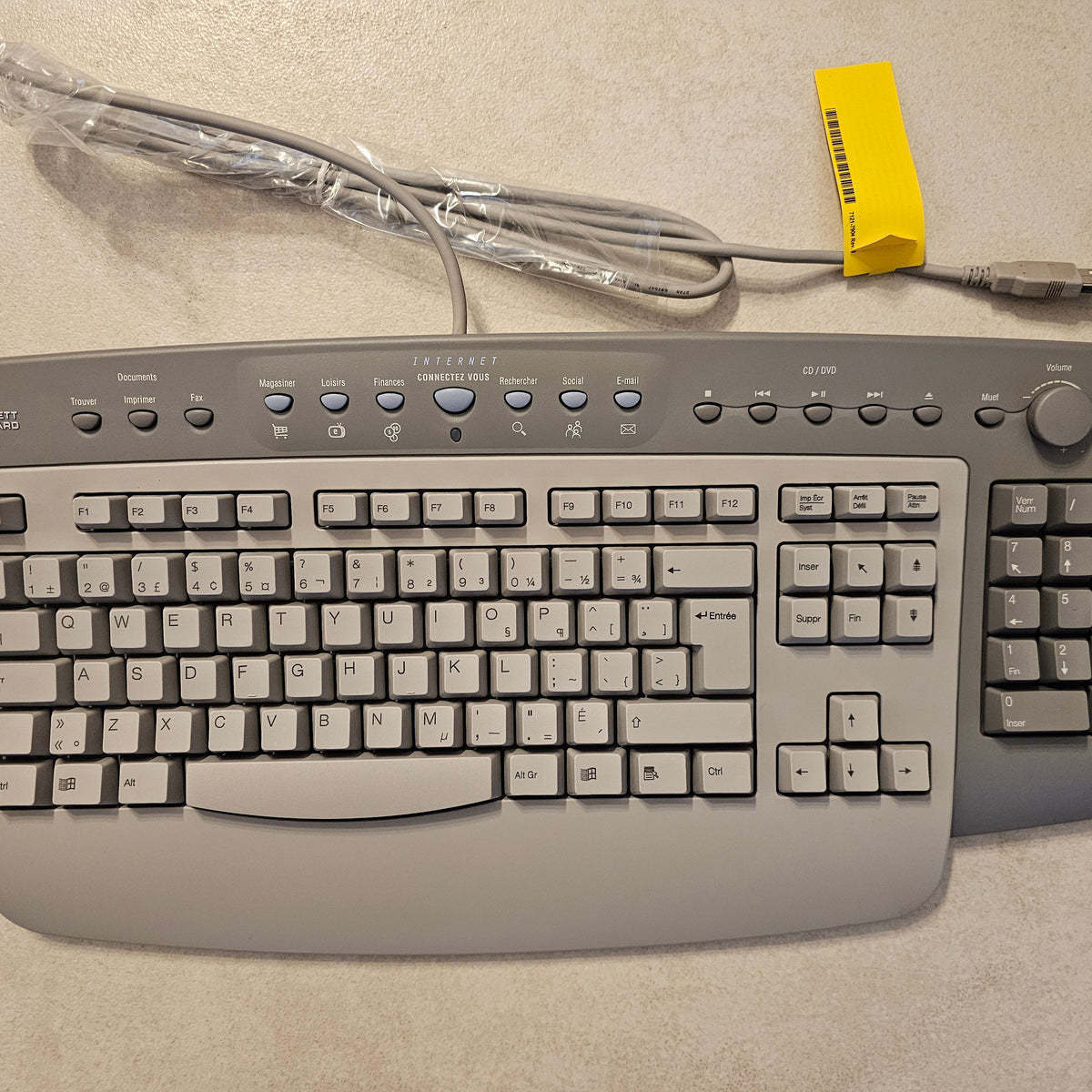 HP 5302 Internet Multimedia Keyboard Retro Style – Eteklaptop